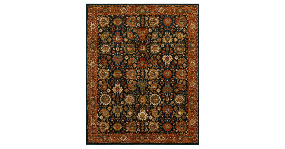 Mohawk Home PA325 50130 096120 PA Heirloom Garsdale Sapphire 8' x 10 ...