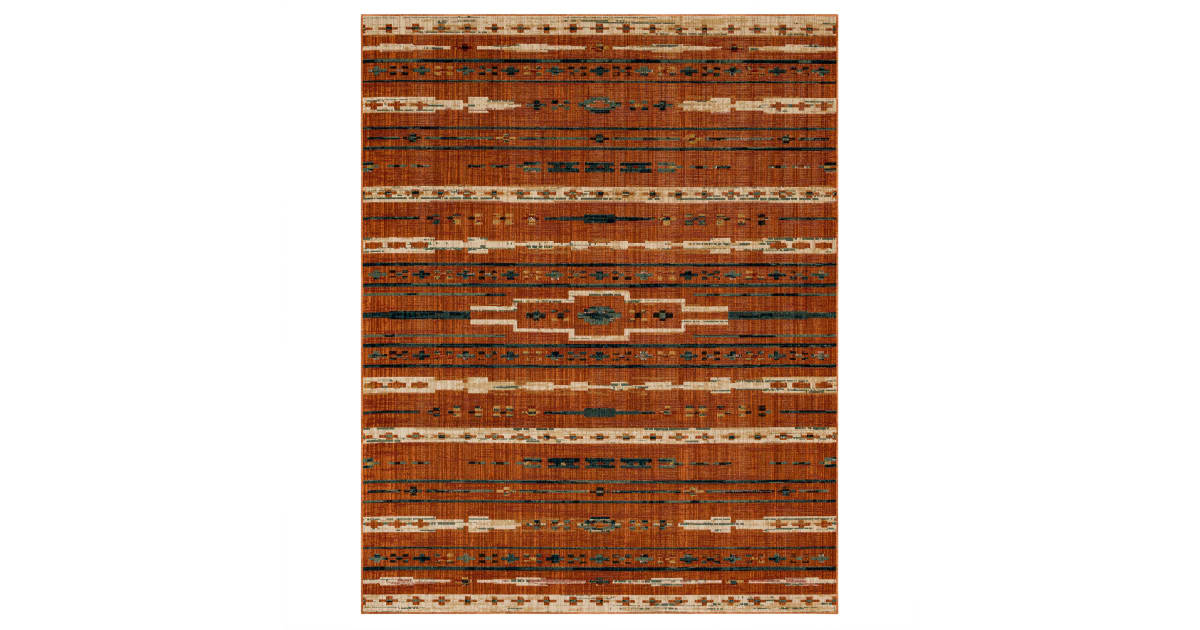 Mohawk Home PA337 20044 096120 PA Heirloom Westfield 8' x 10' Polyester ...