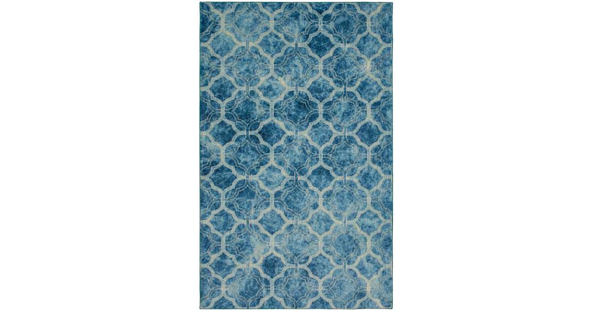 Mohawk Home Z0054 A446 060096 EC Prismatic Quatrafoil Fret 5' x 8 ...