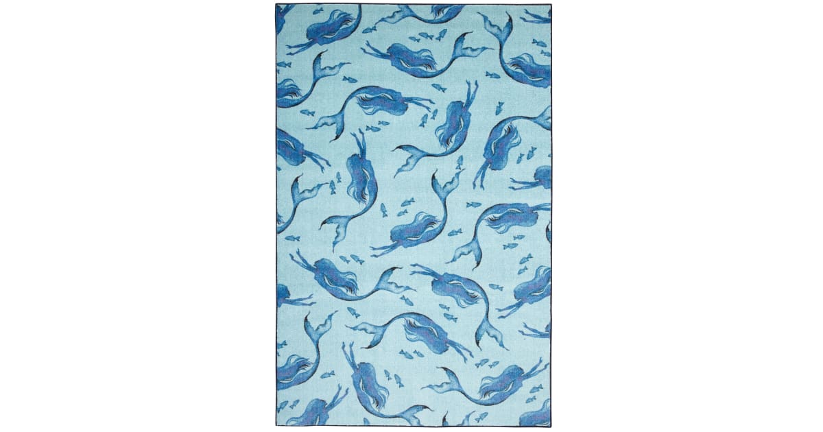 Mohawk Home Z0352 A404 060096 EC Prismatic 5' x 8' Polyester Novelty ...