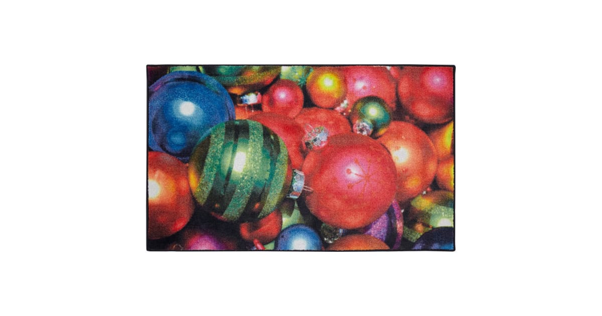 Mohawk Home ZW003 A413 030050 EC Christmas Ornaments 30" X 50" Holiday ...