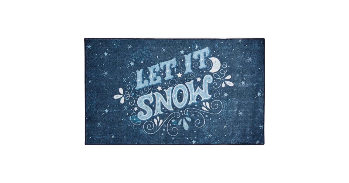 Mohawk Home ZW005 A405 030050 EC Let It Snow 30" X 50" Precision Dyed ...