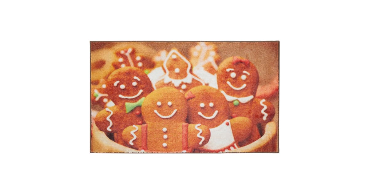 Mohawk Home ZW008 A416 030050 EC Christmas Cookies 30" X 50" Holiday ...