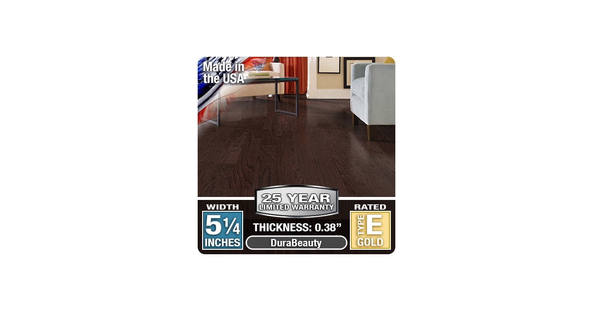 Mohawk Industries WEC53-11 Pastiche 5.25" x Various Lengths x 3/8" Oak ...
