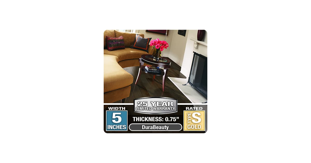 Mohawk Industries WSC33-12 Maple Ridge 3/4" Mocha Solid Hardwood ...