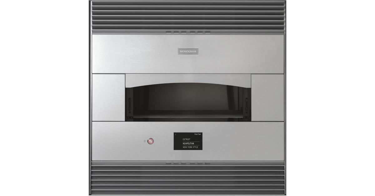 Monogram ZEP30FLSS 30 Inch Wide 1.41 Cu. Ft. Single Electric Hearth ...