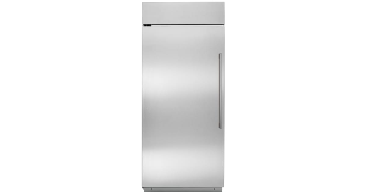 Monogram ZIFS360NNLH 36 Inch Wide 21.9 Cu. Ft. Capacity Left Handed ...