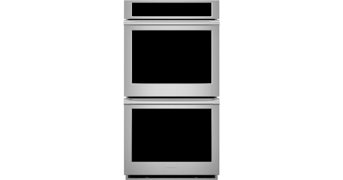 Monogram ZKD90DPSNSS Statement 27 Inch Wide 8.6 Cu. Ft. Double Electric ...