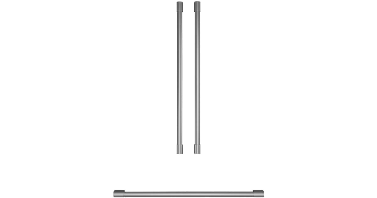 Monogram ZKSB3H3PNSS French Door Refrigerator Statement Handle Kit (3 ...