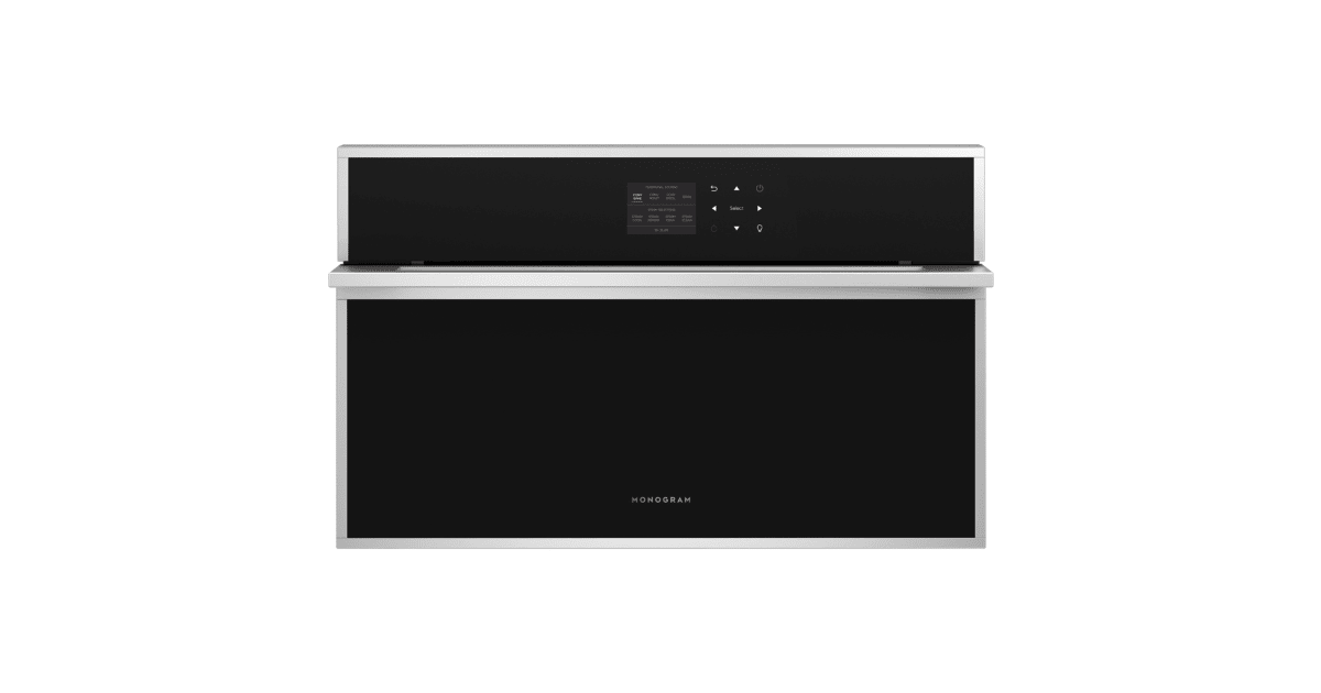 Monogram ZMB9031SNSS Minimalist 30 Inch Wide 1.3 Cu. Ft. Electric ...