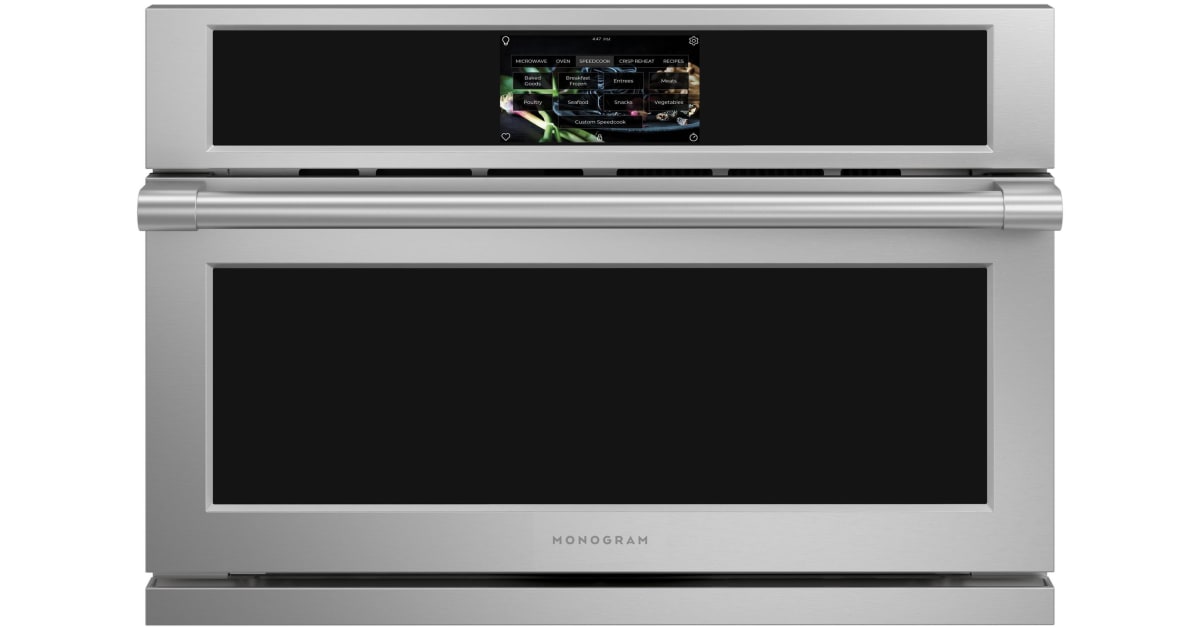 Monogram ZSB9232VSS Statement 30 Inch Wide 1.7 Cu. Ft. 925 Watt Built ...