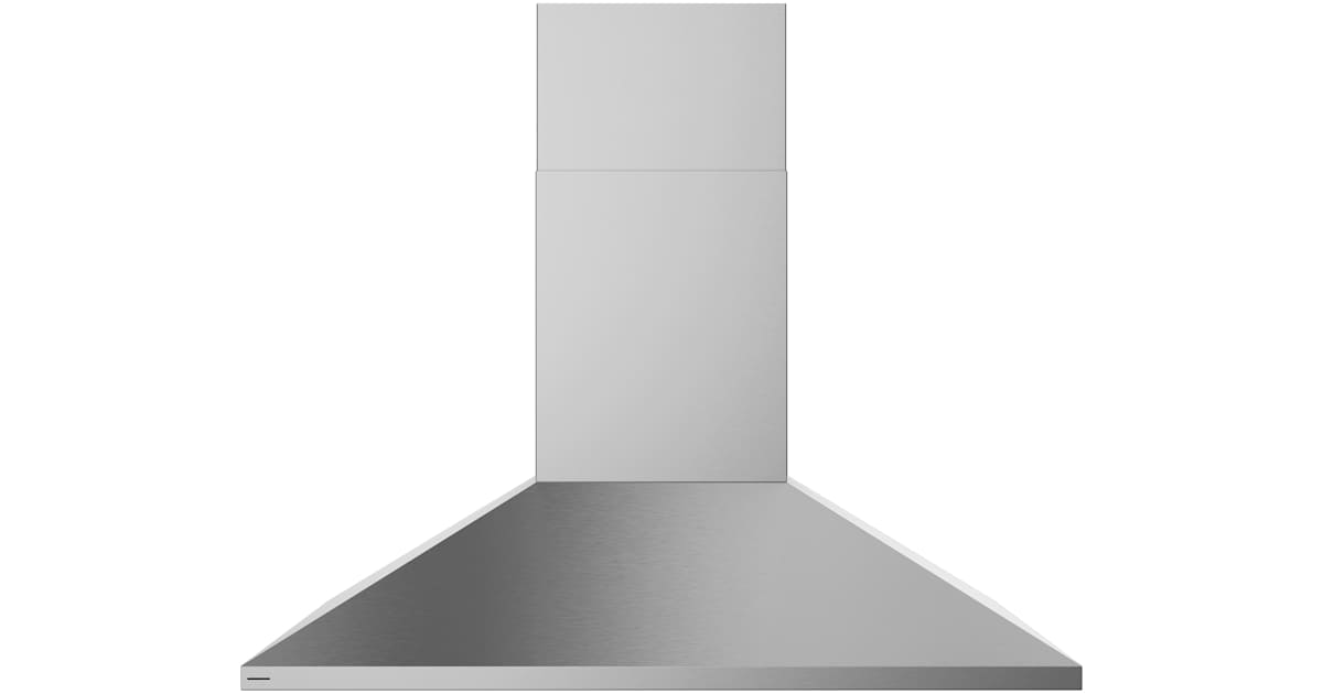 Monogram ZVWS481SRSS 48" Wall-Mounted Pyramid Chimney Vent Hood with ...
