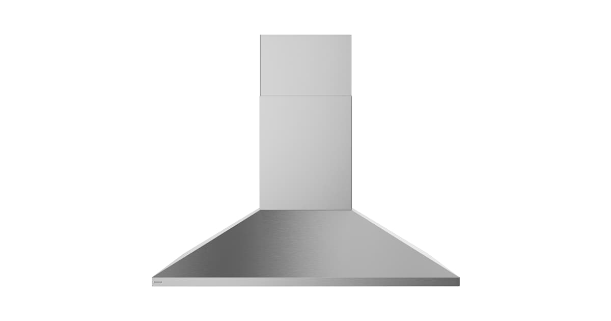 Monogram ZVWS481SRSS 48" Wall-Mounted Pyramid Chimney Vent Hood with ...