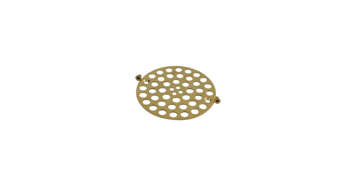 Monogram Brass MB601PB 4" Stainless Steel Shower Drain Strainer ...