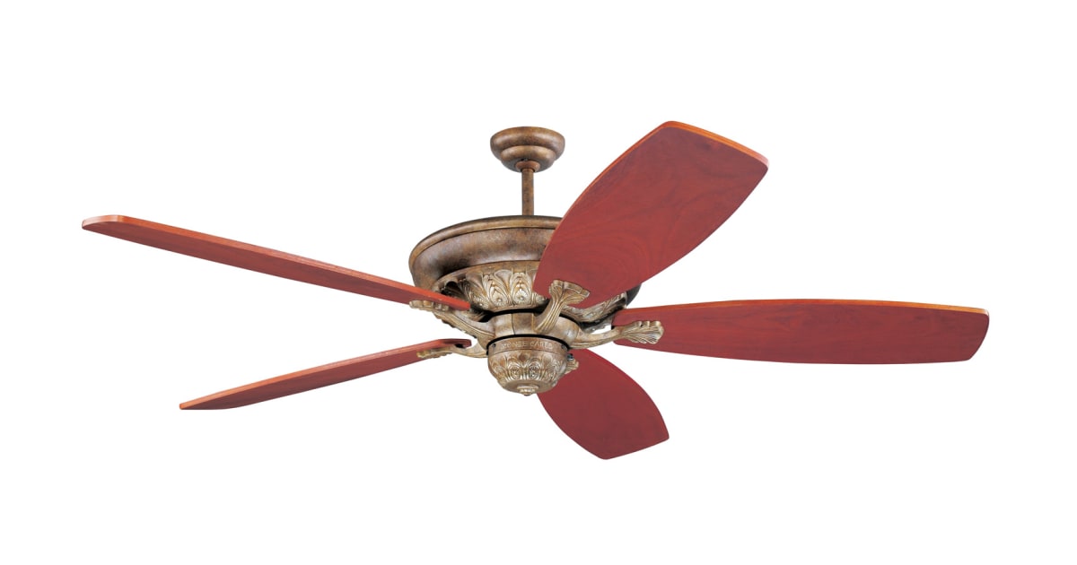 Monte Carlo 5SIBR Five Blade Indoor Ceiling Fan with Optional 54, 60 ...