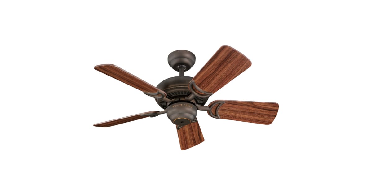 Monte Carlo 5DS34RB 34" Mini Indoor Ceiling Fan | Ferguson Home