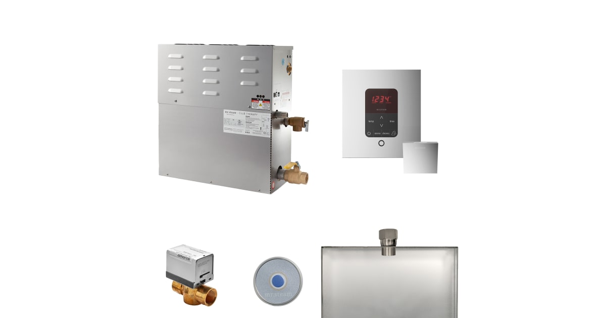 Mr Steam CT12EC1-PC Commercial Day Spa Steam Generator With iSteam 3 Control | Ferguson Home