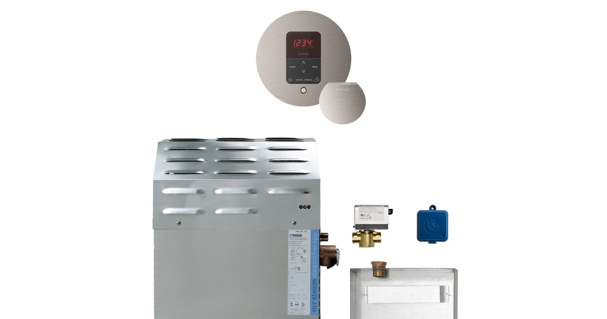 Mr Steam 10C1ACB0000 10kW Steam Bath Generator with MSButler Package ...