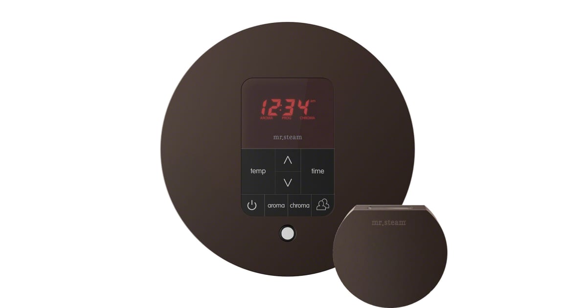 Mr Steam MSITPLUSRD-ORB iTempo Plus Steam Shower Control Unit with ...