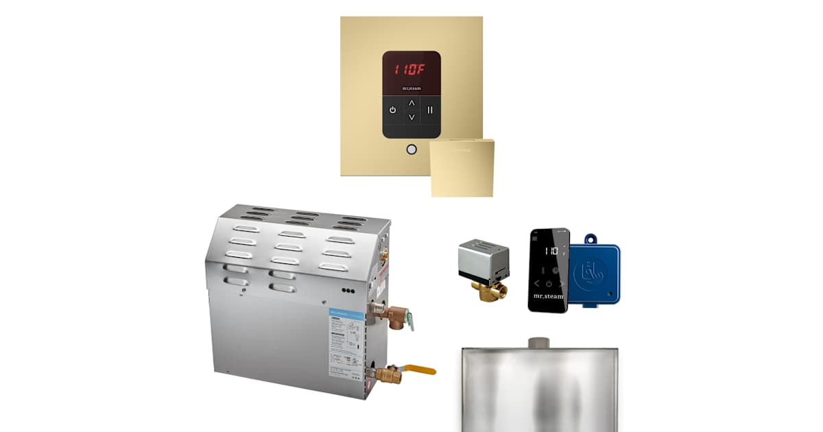 Mr Steam R06C1ABH0000 MS 6 kW (6000 W) Steam Shower Generator Package ...