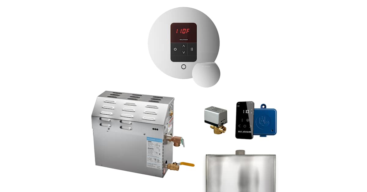 Mr Steam R10C1AAA0000 MS 10 kW (10000 W) Steam Shower Generator Package ...