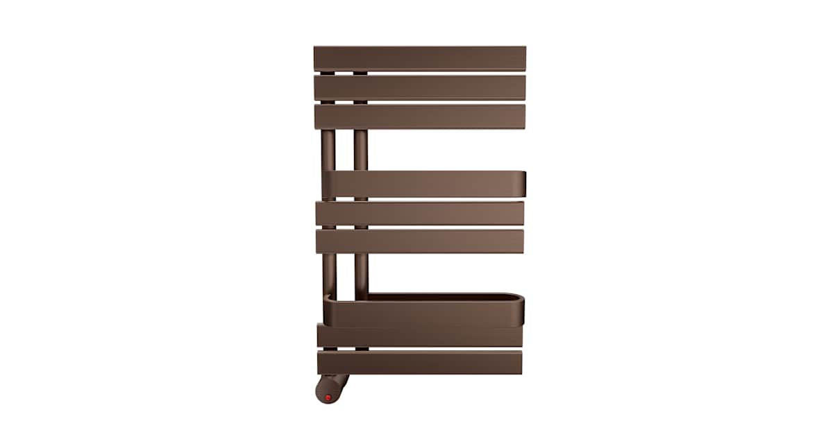 Mr Steam W832TBB Tribeca 20"W x 34"H 120 V Hardwired Steel Towel Warmer ...