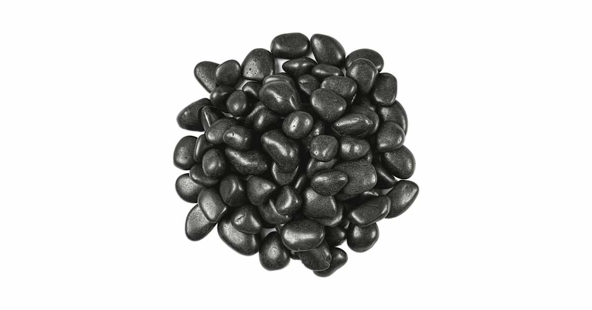 MSI LPEBQBLK3POL40 Piedra Pebbles 3/4" to 1 1/4" Polished Bagged ...