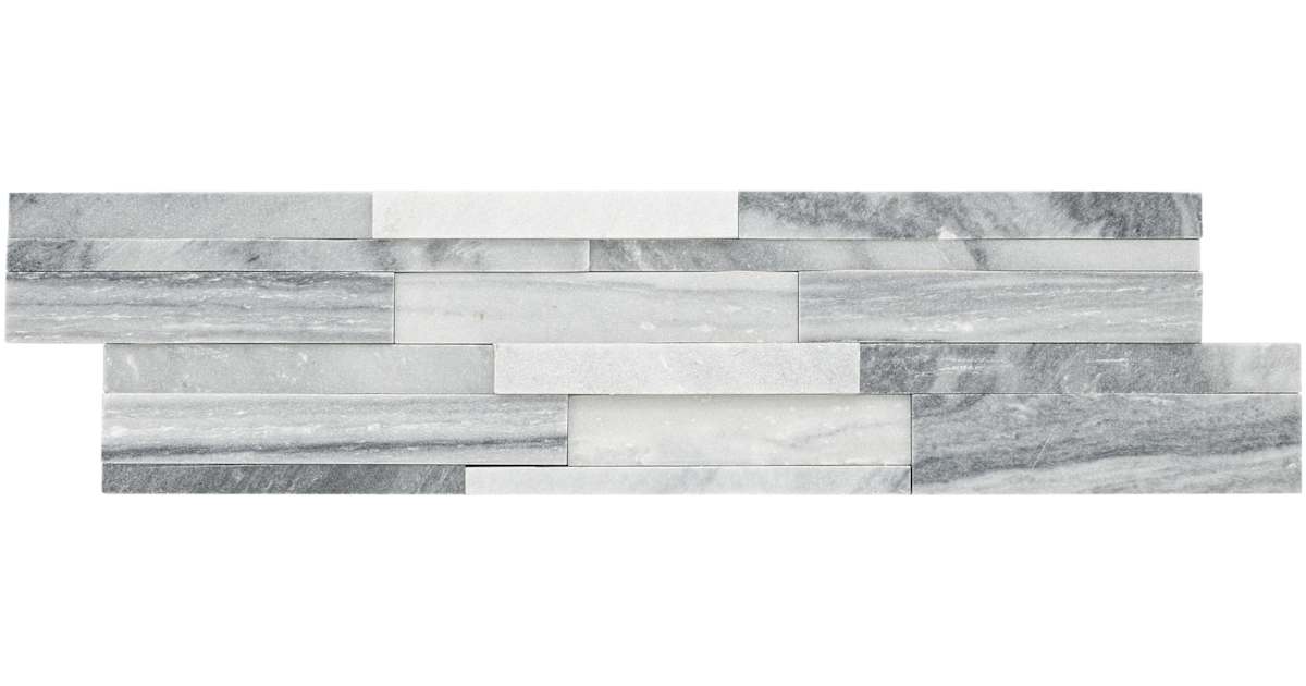 MSI LPNLMALAGRY624-3DH-PLT 6" x 24" Marble Hardscape Wall Tile - Honed ...