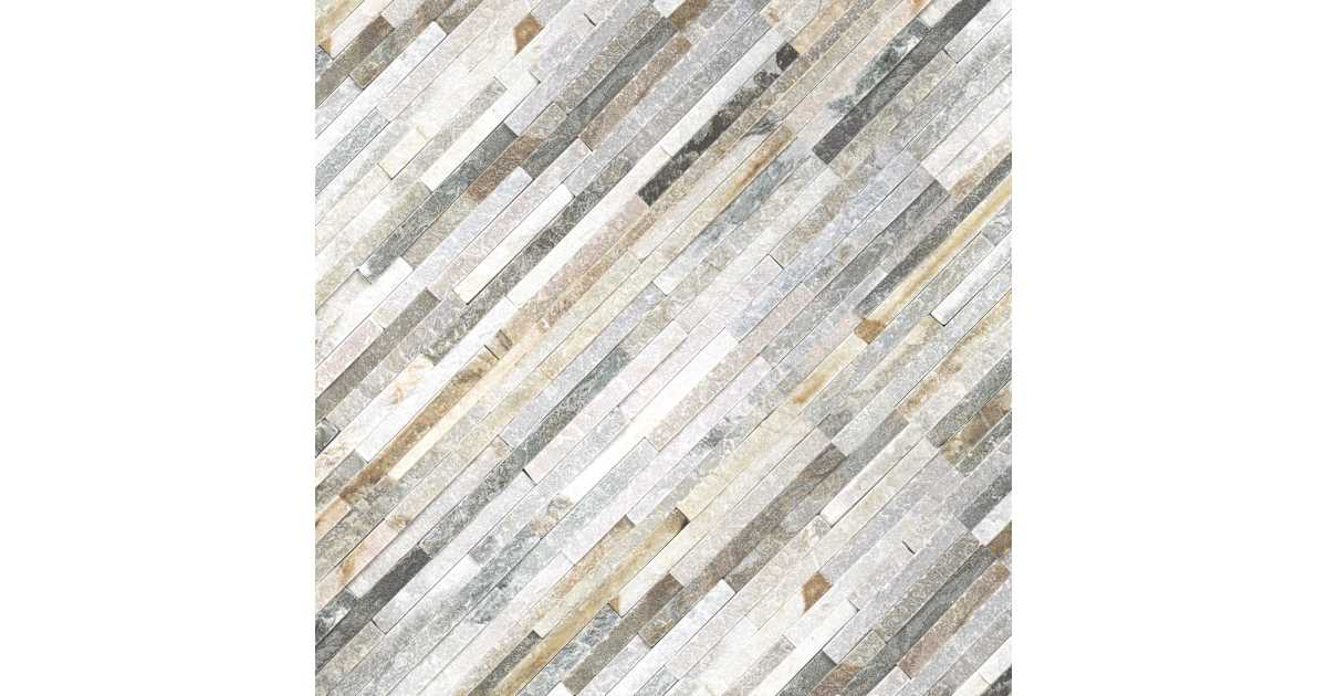 MSI LPNLQGLDHON624-PEN-PLT 6" x 24" Quartzite Hardscape Wall Tile ...