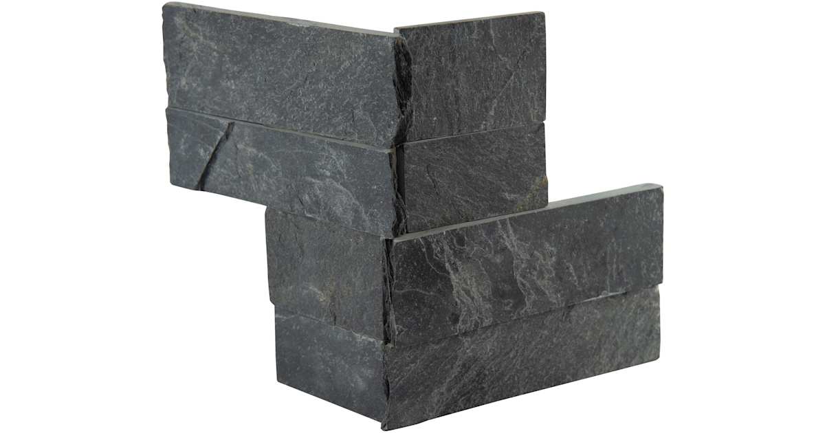 MSI LPNLSPREBLK4.516-MINI-PLT 4-1/2" x 16" Stone Hardscape Wall Tile ...