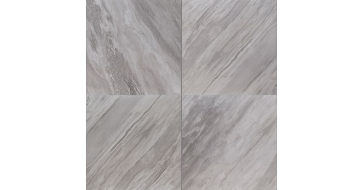 MSI NEDEBAR2424P-PLT 24" x 24" Square Floor Tile - Polished Visual ...