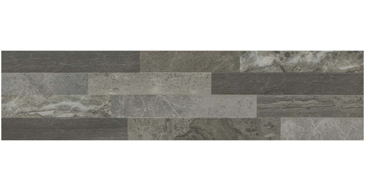 MSI NPALGRE6X24-PLT Palisade - 6" x 24" Solid Floor Tile - Polished ...
