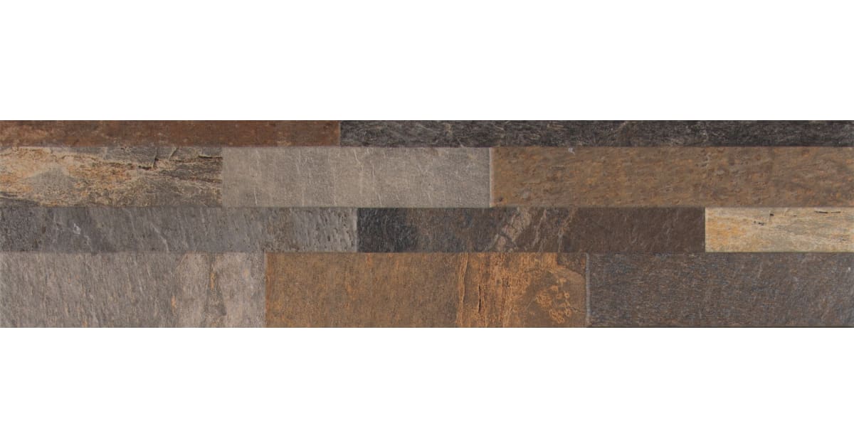 MSI NROCGOL6X24 Rocky - 6" x 24" Rectangle Floor Tile - Matte Visual ...
