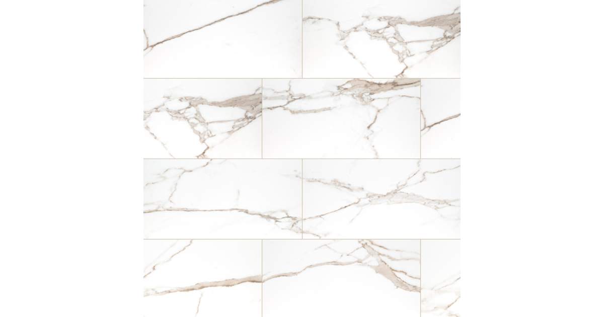 MSI NSAVCRE1224P-PLT Savoy - 12" x 24" Solid Floor and Wall Tile ...