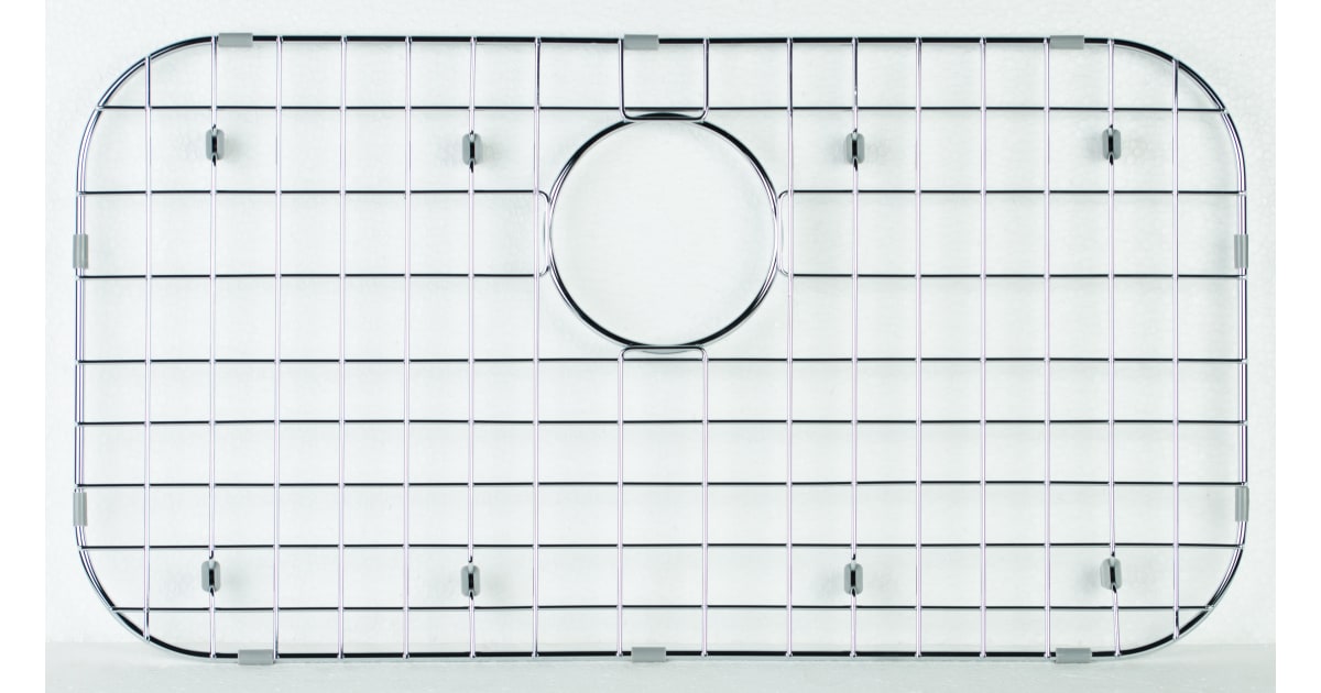 MSI SIN-18-GRID-3018 25-7/8" L x 13-7/8" W Stainless Steel Basin Rack ...