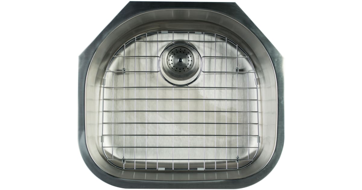 MSI SIN-18-SINBWL-2321 23-1/4" Undermount Single Basin Stainless Steel ...