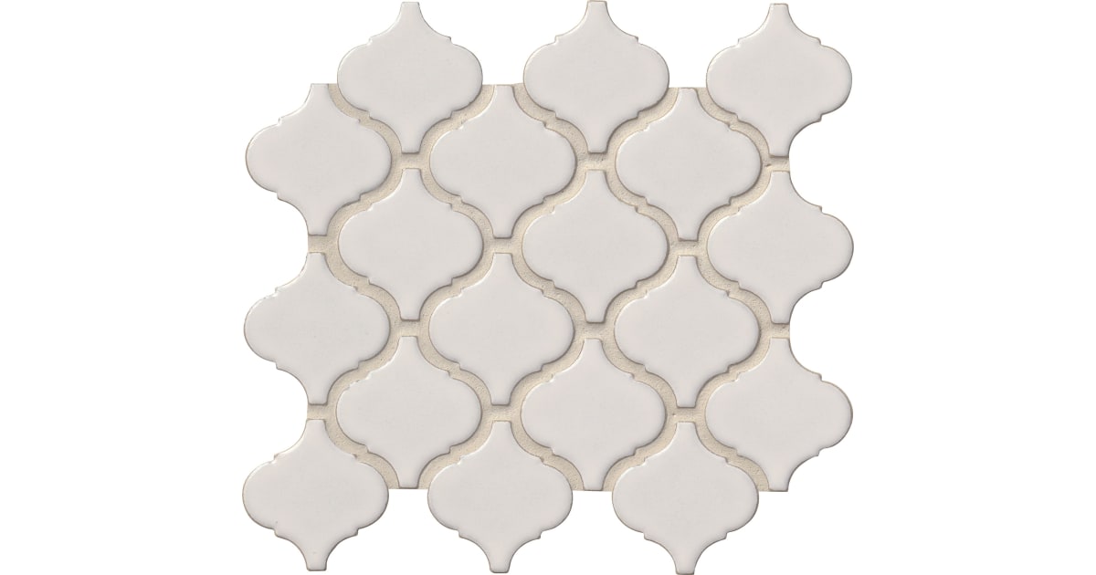MSI SMOT-PT-BIANCO-ARABESQ Bianco Arabesque - 10" x 11" Arabesque ...