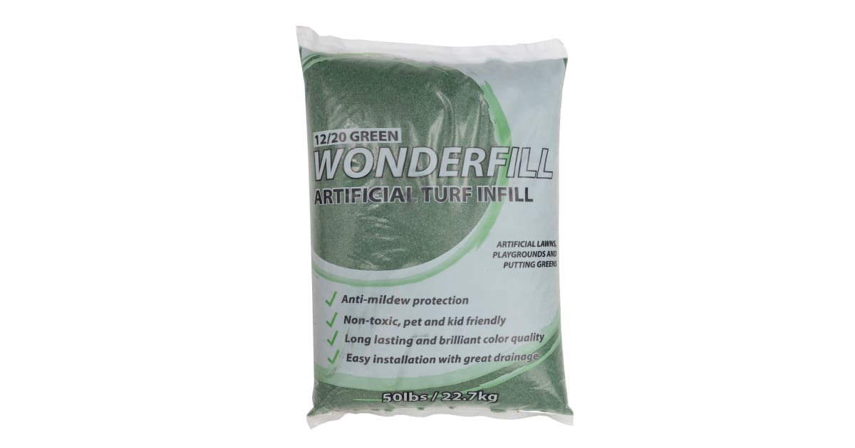 MSI XTURFWONGREEN12/20SAND Wonderfill Green Turf Infill Sand 12" X 20 ...