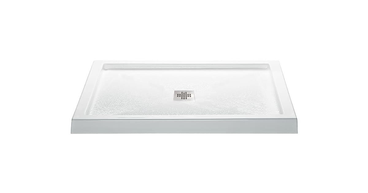 MTI Baths MTSB-5436MT 54" x 36" Shower Base with Single Threshold and ...