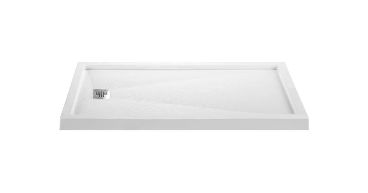 MTI Baths MTSB-6036MT 60" x 36" Shower Base with Single Threshold and ...
