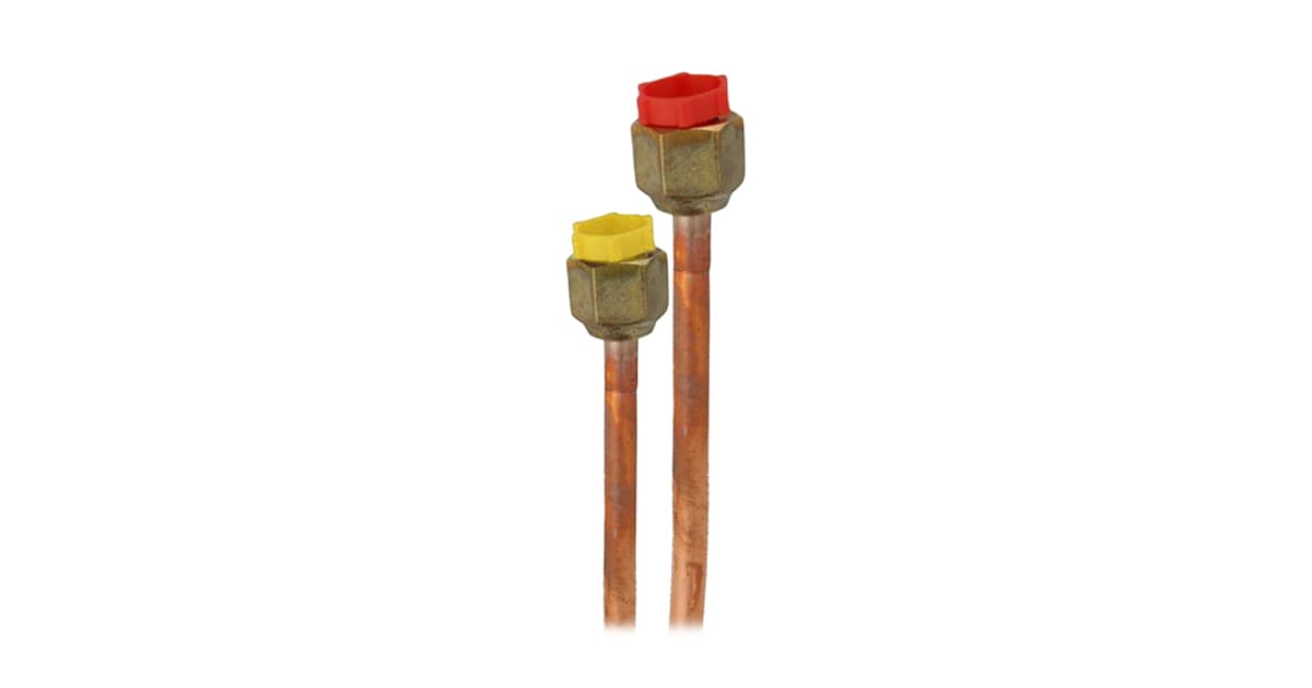 Mueller MLS143812-25 1/4" x 3/8" Insulated Mini Split Line Set - 25 ...