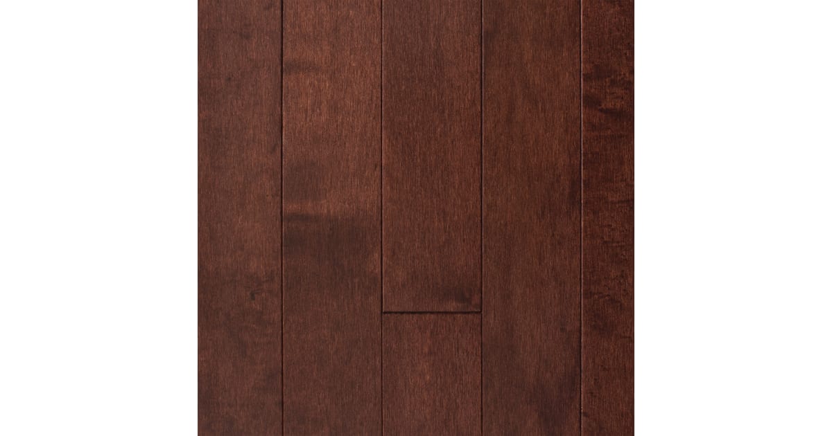 Mullican 15558 Muirfield 3" Wide Smooth Solid Maple Hardwood Flooring ...