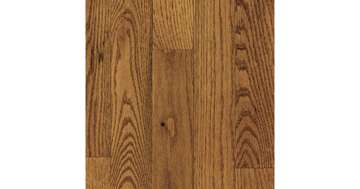 Mullican 25285 Oak Pointe 2.0 3" Wide Smooth Solid Oak Hardwood ...
