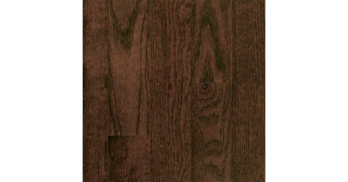 Mullican 26197 Oak Pointe 2.0 Low Gloss 2-1/4" Wide Smooth Solid Red ...