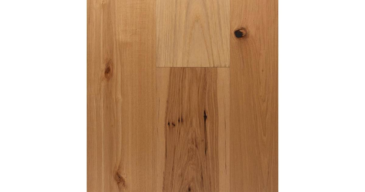 Mullican 50193 Haven 8" Wide Wire Brushed Engineered Hickory Hardwood ...