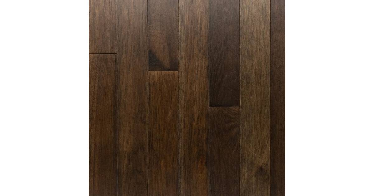 Mullican 50404 Mystic Grove 3" Wide Wire Brushed Solid Hickory Hardwood ...