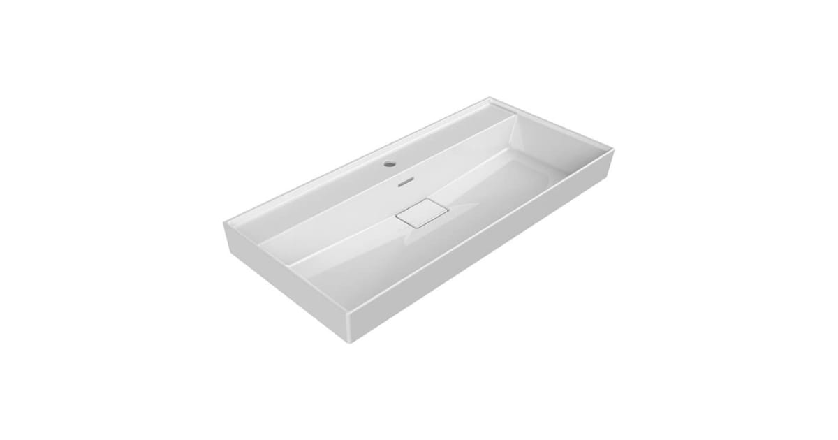 Nameeks CeraStyle 037500-U-One Hole Sharp Rectangular Ceramic Wall ...