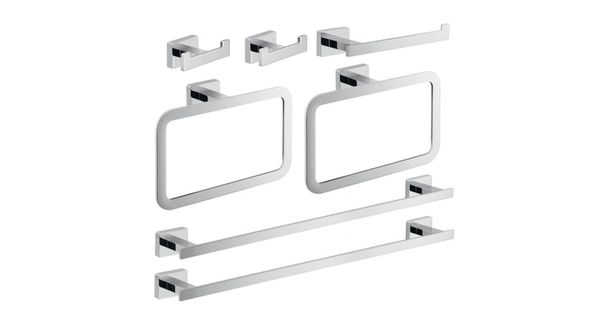 Nameeks Gedy ATN102 Gedy Bathroom Accessories Set | Ferguson Home