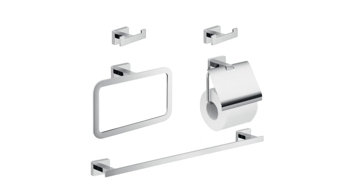Nameeks Gedy ATN108 Gedy Bathroom Accessories Set | Build.com