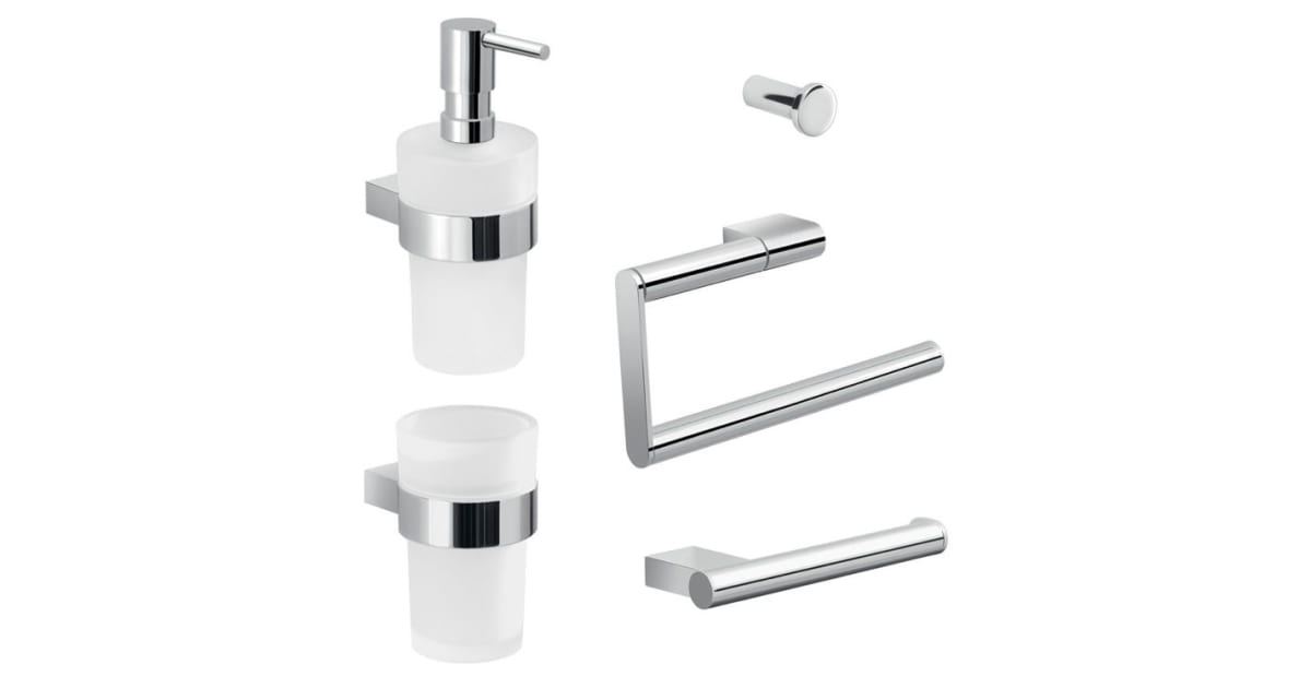 Nameeks Gedy CAR103 Gedy Bathroom Accessories Set | Build.com
